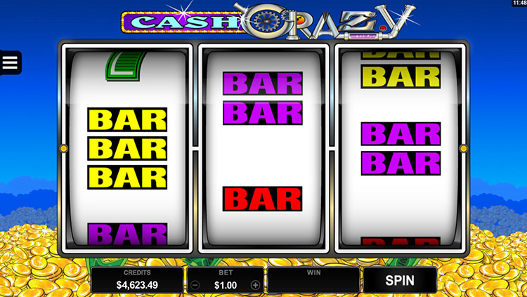 Play Cash Crazy Slot Machine at Slingo | Online Slots and Casino