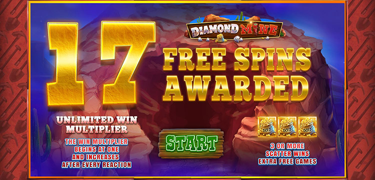 Play Diamond Mine Slot Machine at Slingo | Online Slots and Casino
